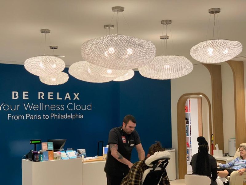 Be Relax, International Airport, Philadelphia. - a emotional light