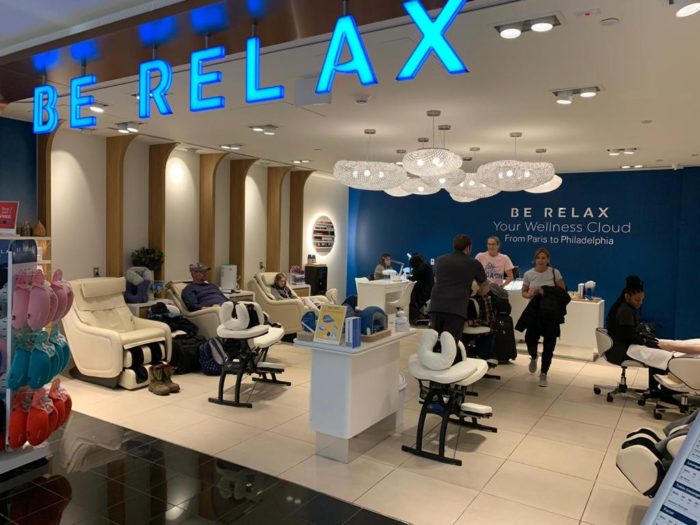 Be Relax, International Airport, Philadelphia. - a emotional light